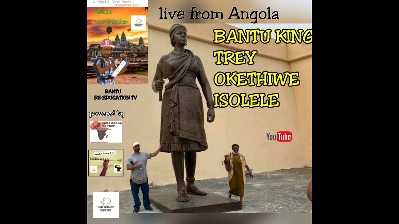FROM BEYOND THE RIVERS OF KUSH with BANTU KING TREY OKETHIWE ISOLELE ...