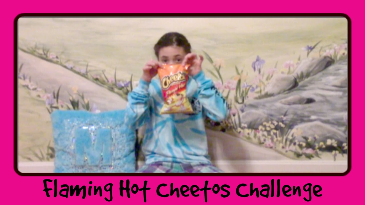 Flaming Hot Cheetos Challenge | In Mad's World - YouTube