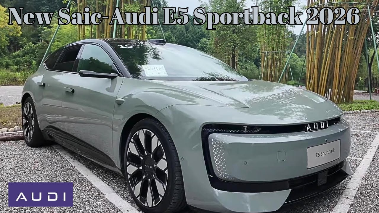 Going on Sale on September 16 | SAIC-Audi E5 Sportback | Wild, Powerful ...