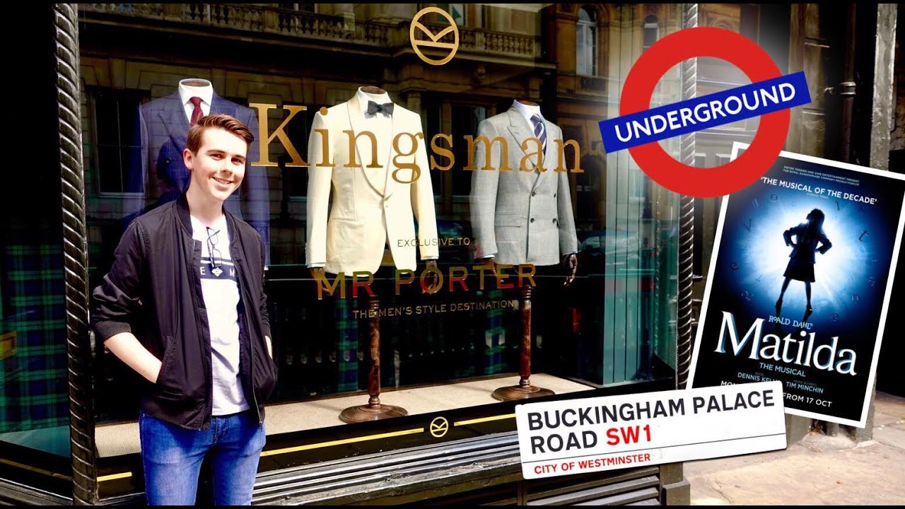 I WENT TO THE KINGSMAN STORE! + MATILDA: THE MUSICAL!!! - YouTube