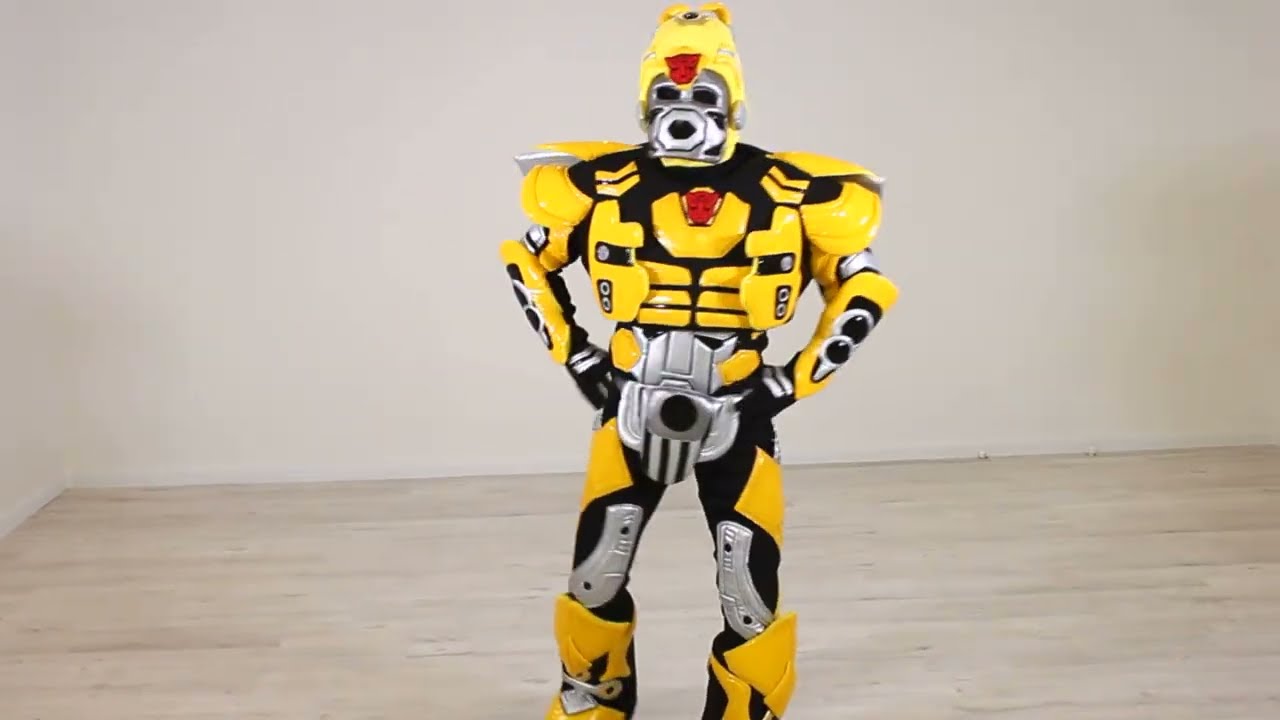 Transformer Bumblebee Mascot Costume - YouTube