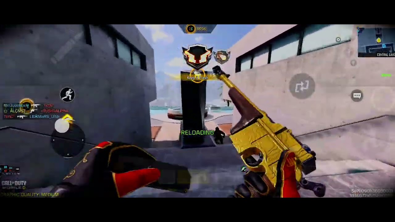 LEGENDARY RANK GAMEPLAY WITH THE MACHINE PISTOL (CODM🔥🔥) - YouTube