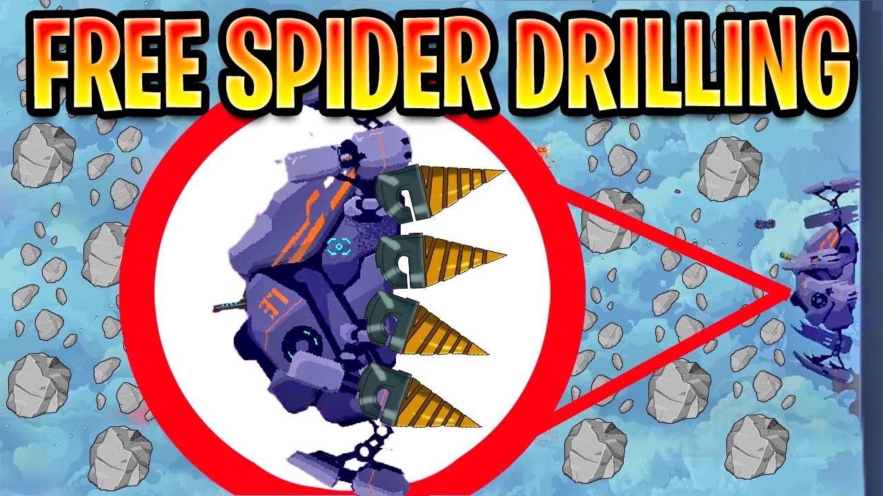 Free Spider Drilling Breaks the Game! | Wall World - YouTube
