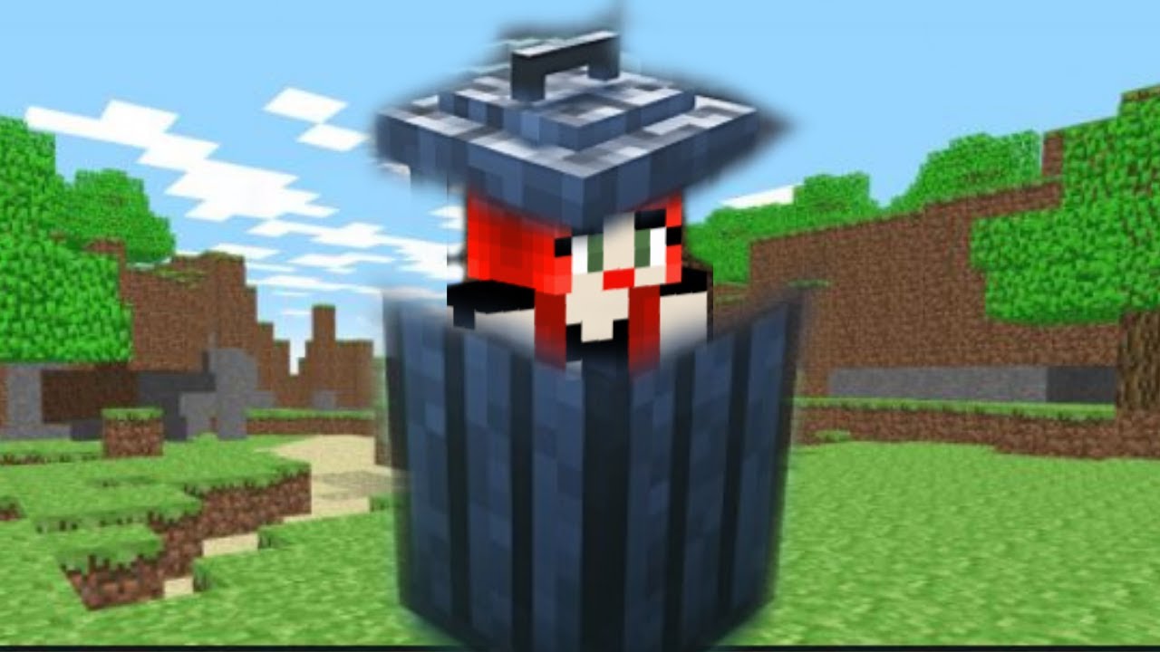 Get Rid of Your Minecraft Trash! (Trash Bin Mod - Mods with Mel) - YouTube