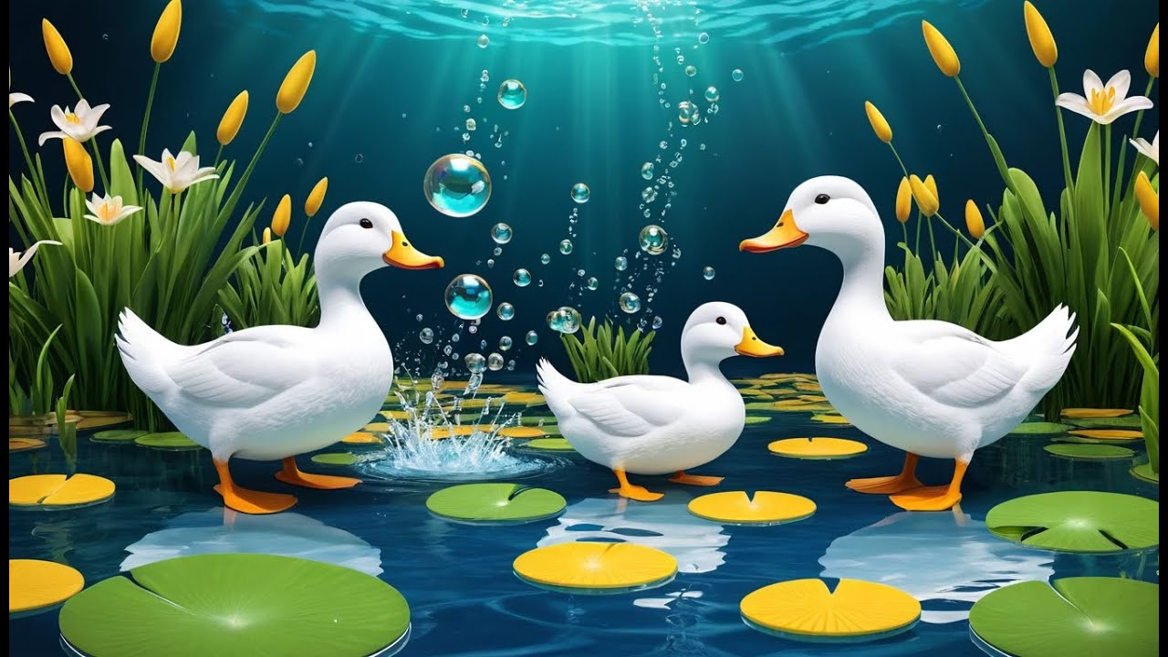 Ducks Go Quack and Fish Go Swish | Fun Animal Sounds Song for Kids ...