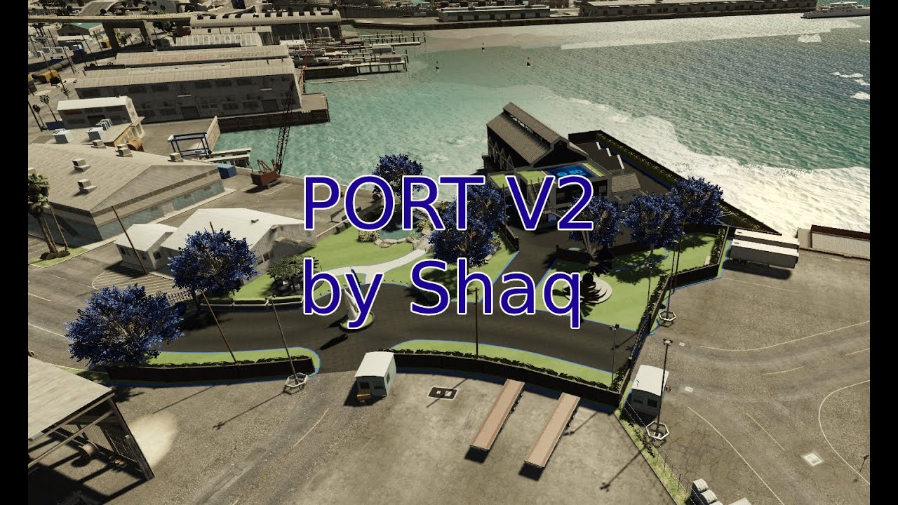 Port Exterior by Shaq | FiveM MLO - YouTube