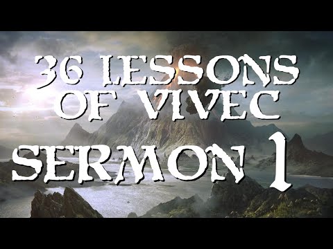 Sermon 1 | 36 Lessons of Vivec - YouTube