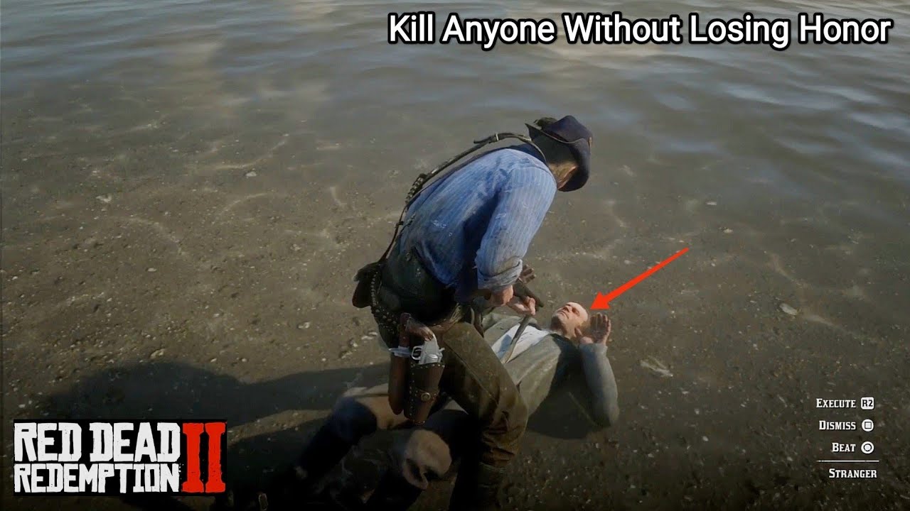 This Is How High Honor Players Kill NPC Without Losing Honor - RDR2 ...