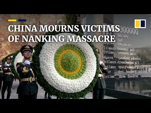 China mourns thousands killed in Nanking massacre ahead of World War II