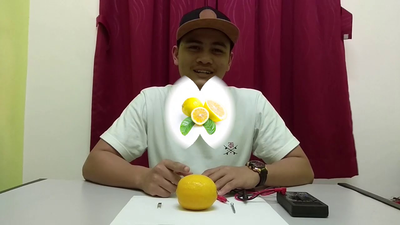 Electricity from fruits - YouTube