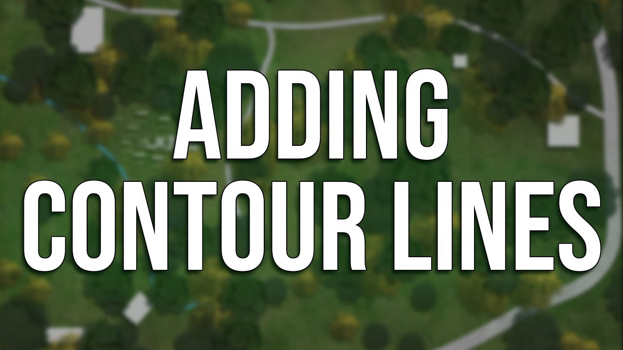 How to Add Contour Lines to Your Site Plan - Architecture Site Plan ...