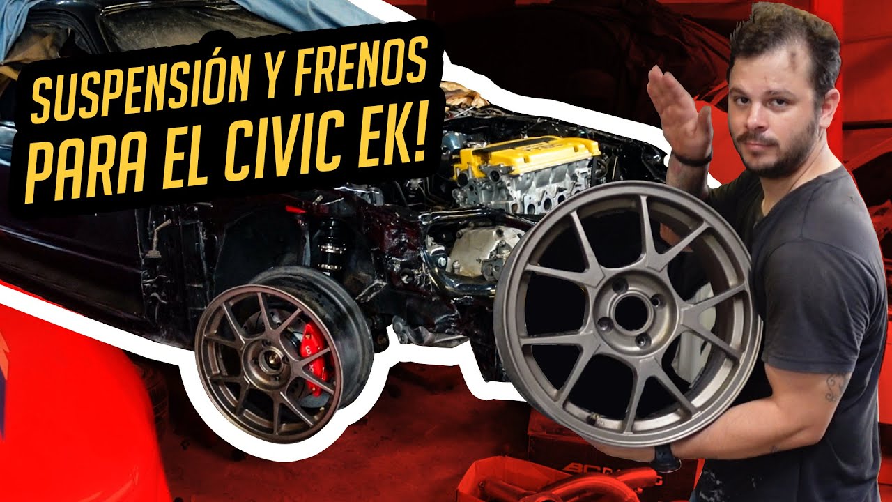 PROYECTO #Honda #Civic EK H22 STROKER + ITB - Ep.7 - SUSPENSIÓN + BIG ...