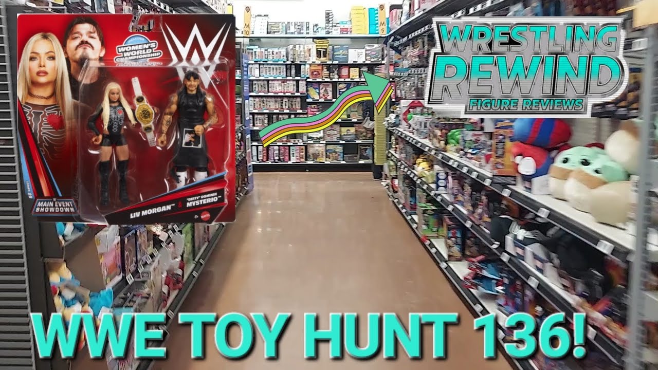 NEW FINDS on WWE toy hunt 136! - YouTube