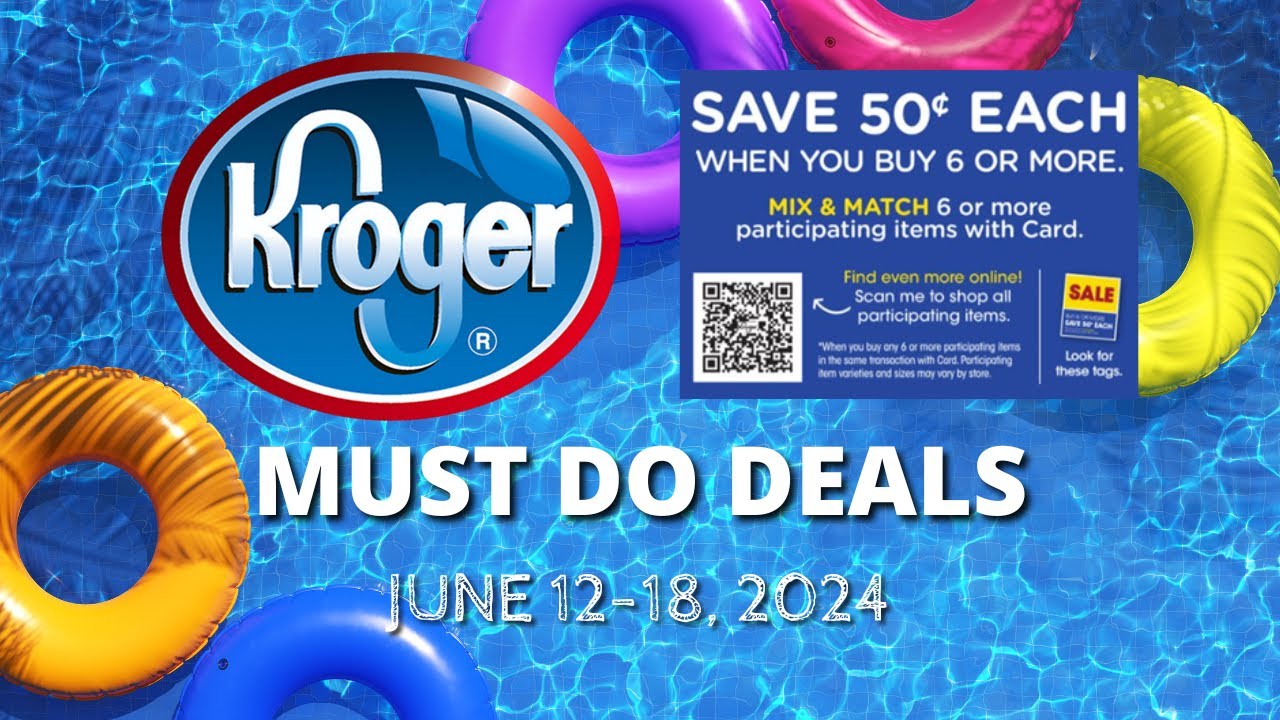 *FREEBIES!* Kroger MUST DO Deals for 6/12-6/18 | NEW MEGA SALE, BOGO ...