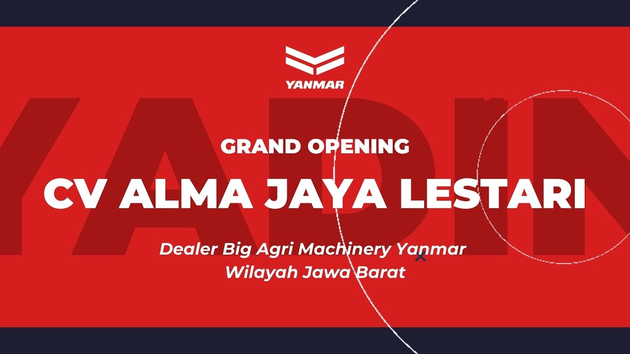 Dealer YANMAR Subang - CV Alma Jaya Lestari - YouTube