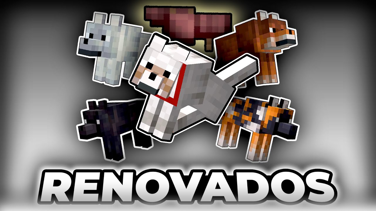 Así es cómo Minecraft REINVENTÓ a los Lobos - YouTube