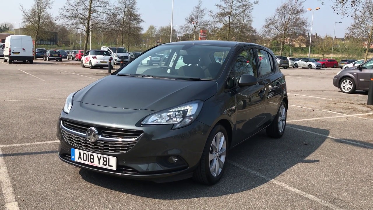 Vauxhall Corsa Energy 5 Door Satin Steel Grey - YouTube