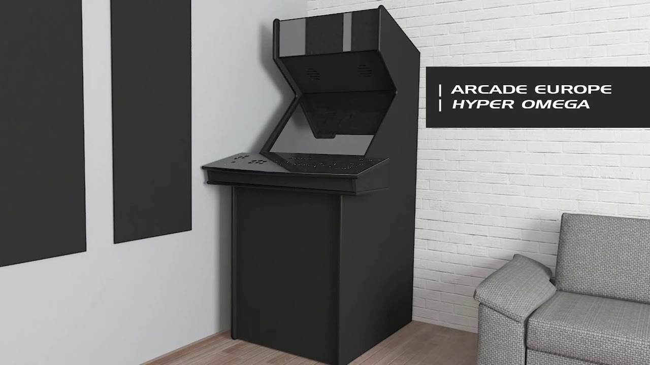 | Hyper OMEGA Arcade Machine | Black Edition | Arcade Europe | - YouTube