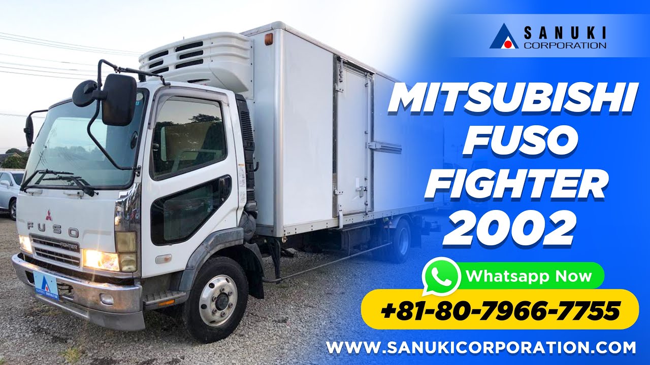 Mitsubishi Fuso Fighter Freezer Truck Review | Japanese Used Truck for ...