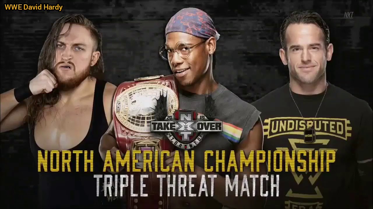 WWE NXT TakeOver Toronto 2019 Pete Dunne vs Velveteen Dream vs Roderick ...