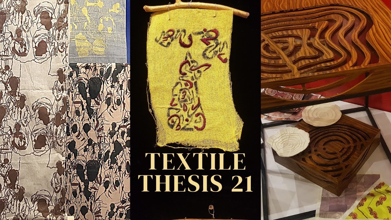 Textile Design | Thesis display 22 | Art and Design | 2022 - YouTube