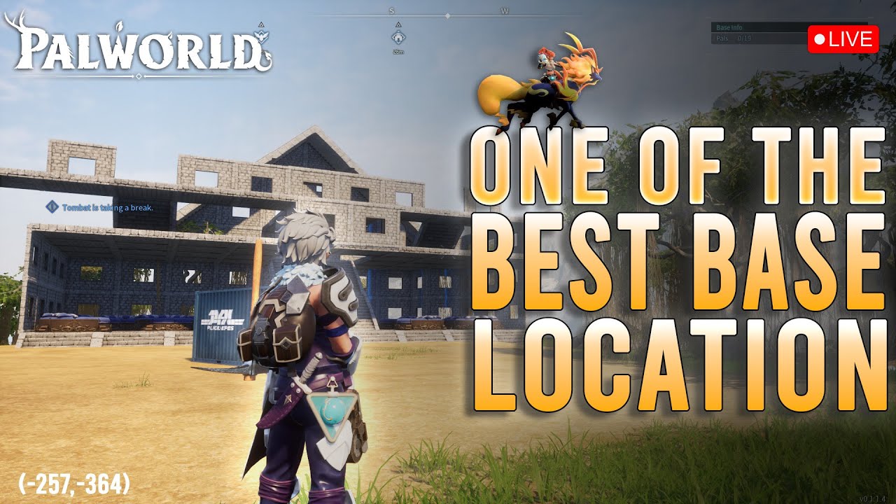 Level 50 is Here Palworld|This is INSANE Base Location |One Of The Best ...