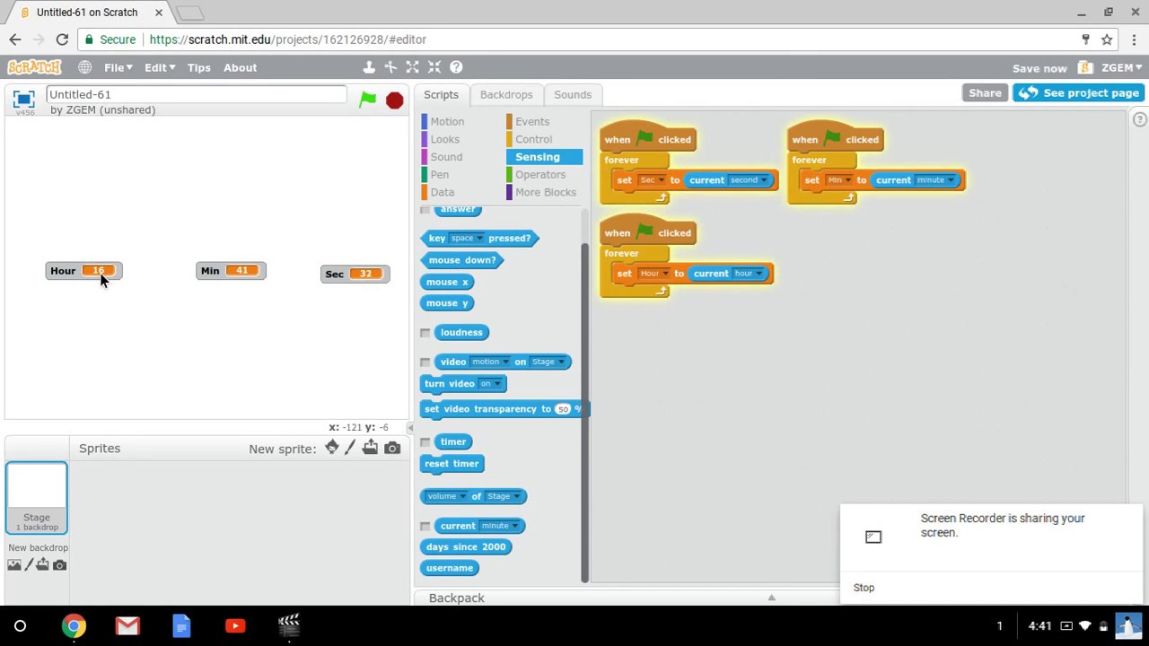 Scratch How To Make A Simple Clock YouTube scratch-how-to-make-a-simple-clock-youtube