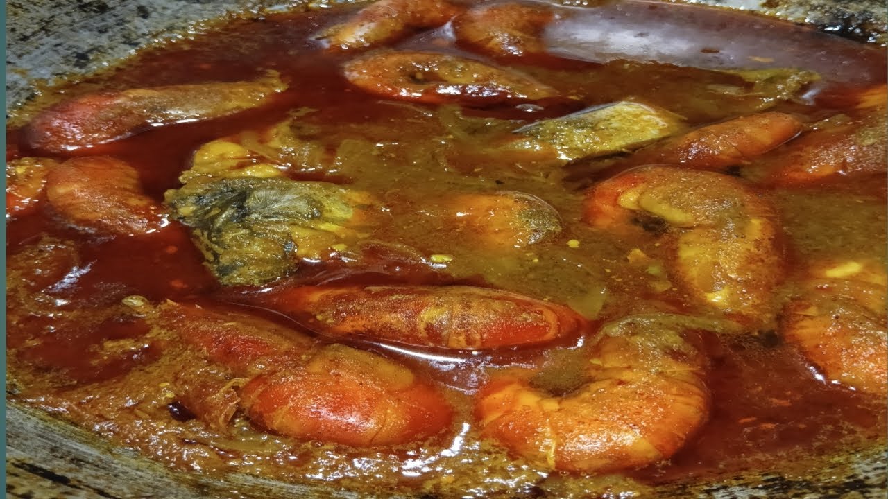 Prawn curry/shingri mass /Dhaba style prawn curry - YouTube