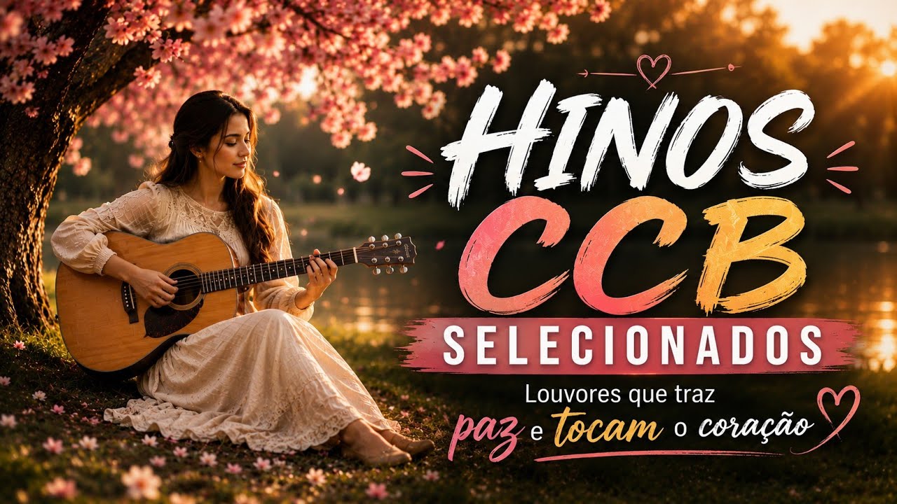 🎼 Hinos CCB Selecionados - Louvores que traz paz e tocam o coração 💖 ...