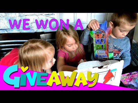 We Won A Giveaway! Shopkins Wild Style, PJ Masks and Kinder Joy Eggs