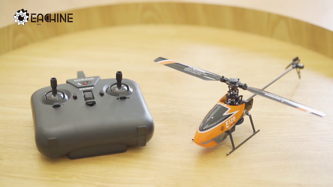 Eachine E129 RC Helicopter Details and flight presentation - YouTube