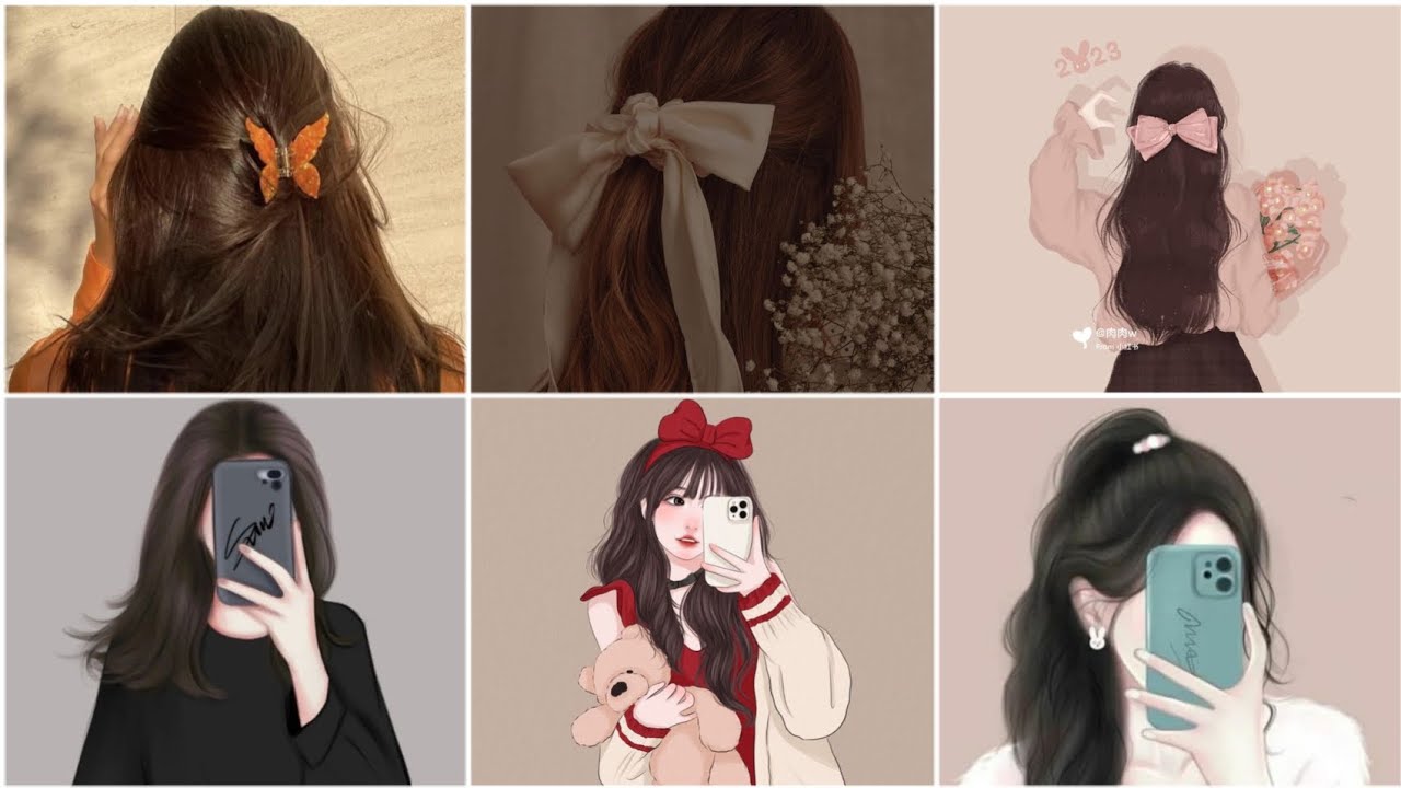 Beautiful dpz for girls || Whatsapp profile dpz - YouTube