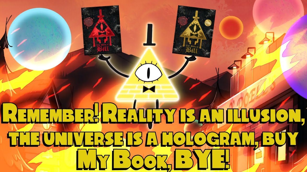 Bill Cipher Advertising his Book - YouTube