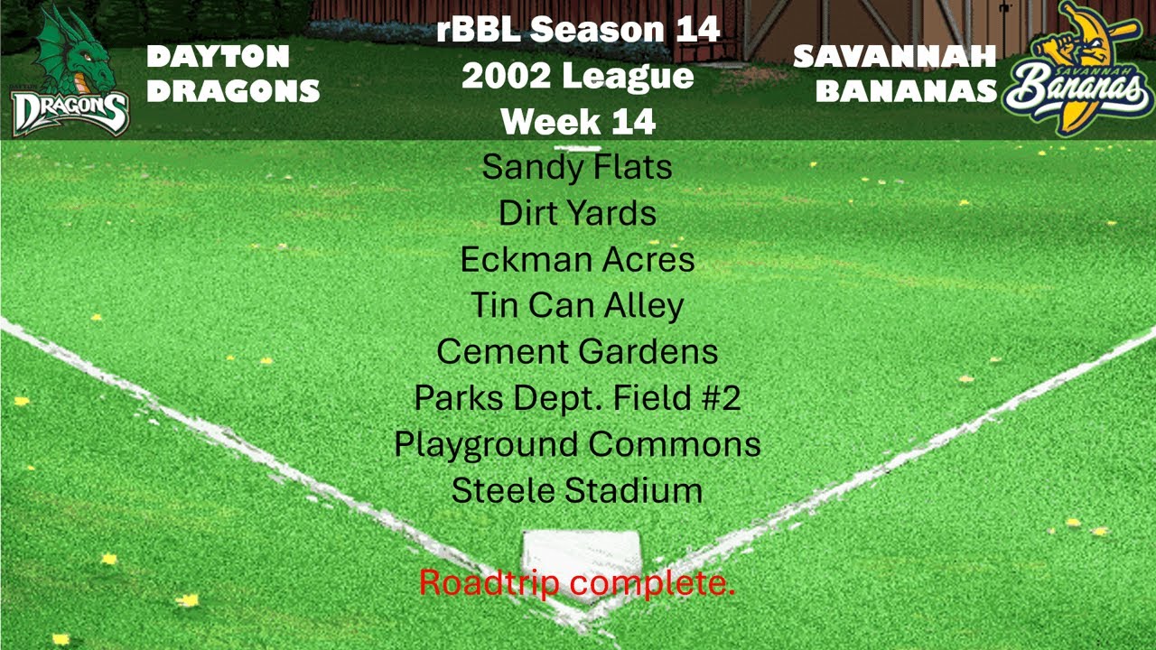 rBBL Season 14 2002 Game 14 - Last Game Madness! - YouTube