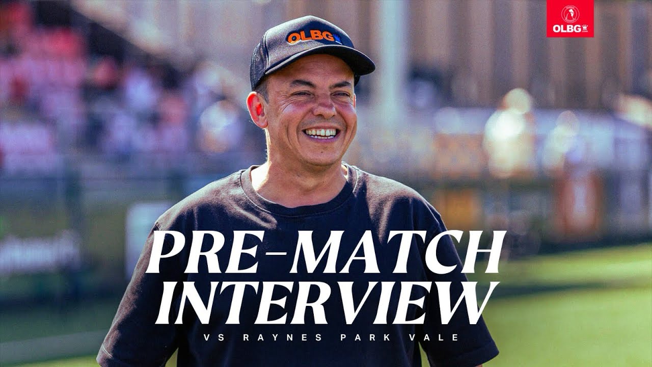 Marc White's Pre-Match Interview | Raynes Park Vale (A) - YouTube