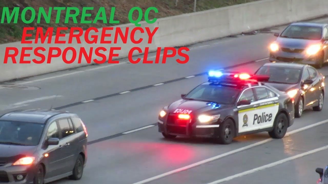 NOV. 23 - 27 2022 MONTREAL EMERGENCY RESPONSE CLIPS - YouTube