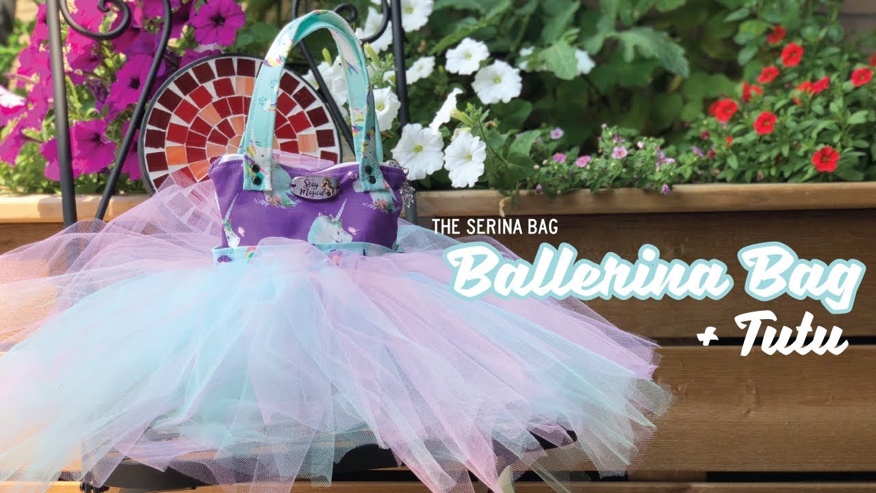 Ballerina Bag + Detachable Tutu You Can Wear! | The Serina Bag - YouTube