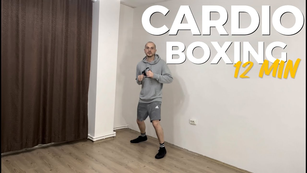 12 MIN CARDIO BOXING - Full Body Home Workout - No Equipment, No ...