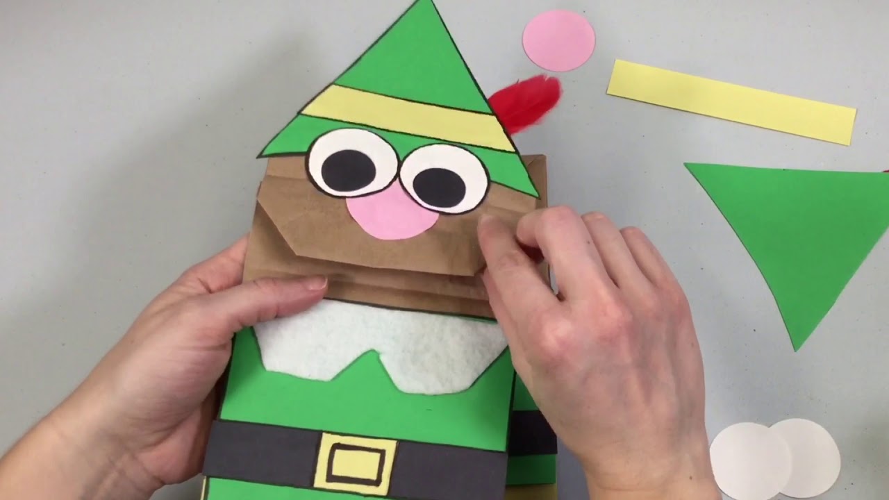 Christmas Elf Puppet - YouTube