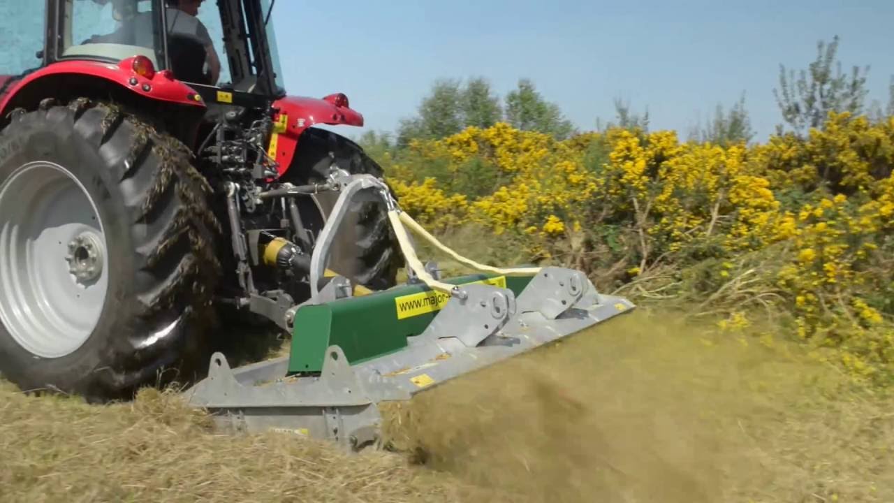 Major Cyclone Mower - YouTube