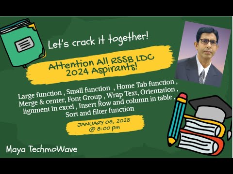 PART 6 : Computer Efficiency Classes for RSSB LDC 2024 | RSSB LDC 2024 के लिए कंप्यूटर दक्षता ...