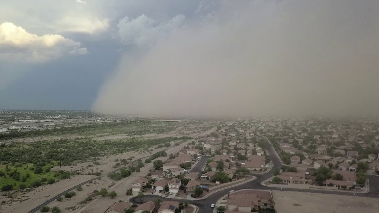 haboob over Tucson - YouTube