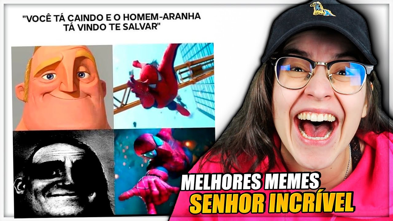 REAGINDO AOS MELHORES MEMES DO SENHOR INCRÍVEL #3 LILIONSCREEN - YouTube