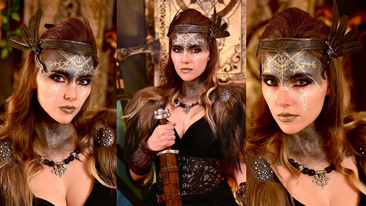 VALKYRIE Makeup Tutorial for beginners 🪽 - YouTube