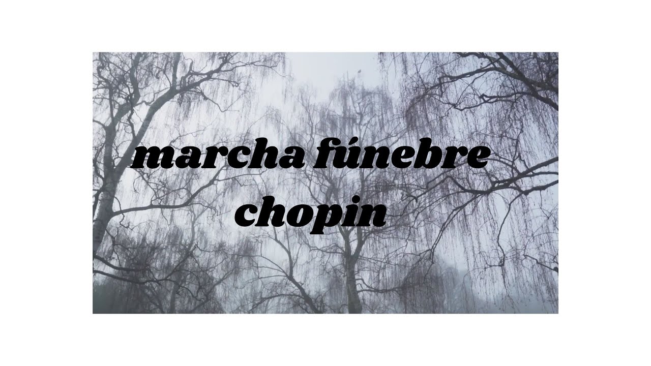 🎹 MARCHA FÚNEBRE musica clássica (Funeral March/ by Chopin) - YouTube