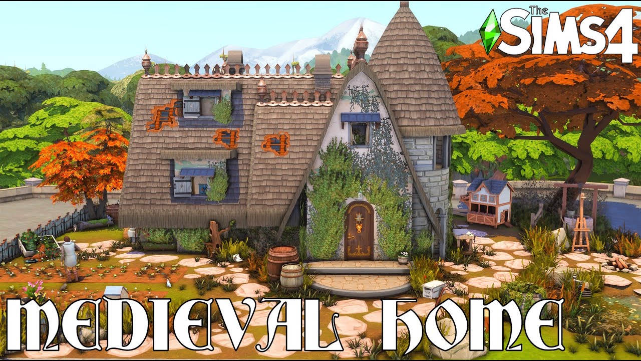 Building a Stunning Medieval Family Home (Sims 4 Speed Build) - YouTube