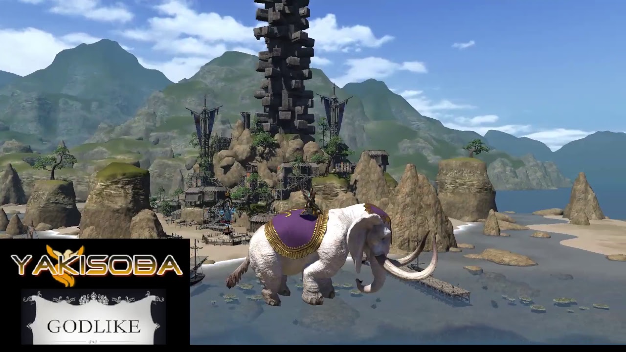 FFXIV Ananta mount Marid - YouTube