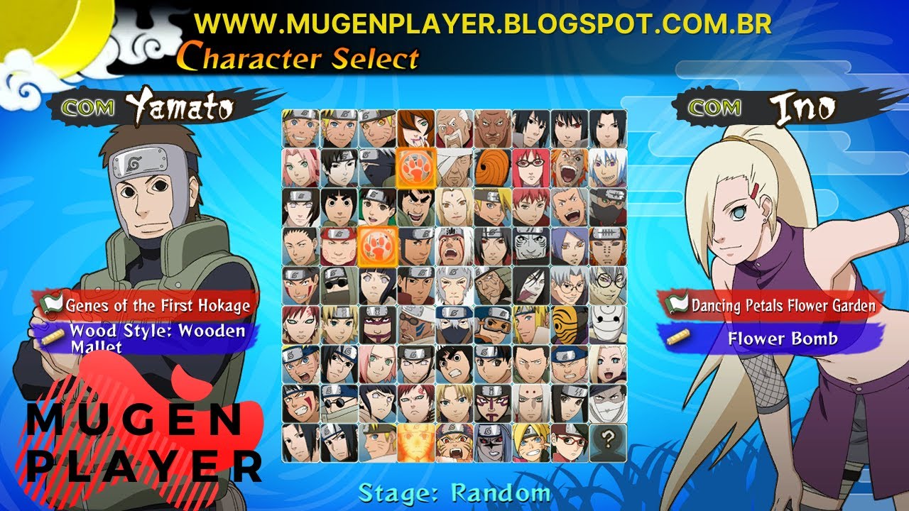 NARUTO SHIPPUDEN ULTIMATE MUGEN STORM GENERATIONS HD 60 FPS - YouTube