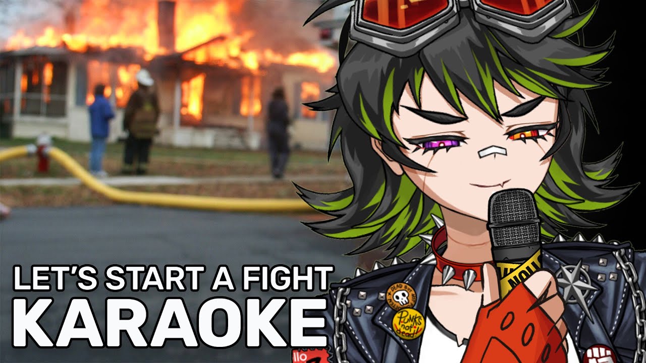 【KARAOKE】lets start a fight【JACKI3 | HEYU】 - YouTube