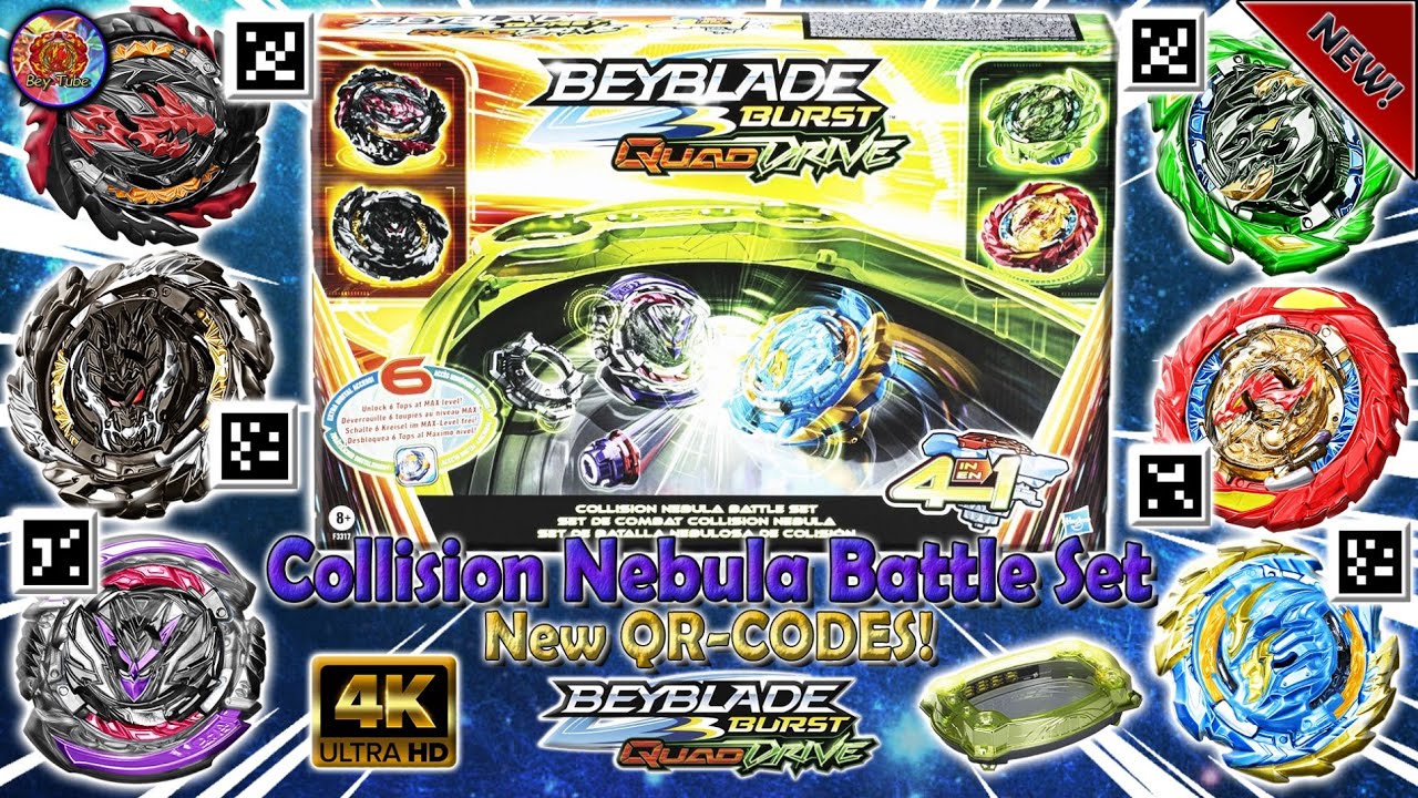 NEW COLLISION NEBULA BATTLE SET Qr-CODES | Новые Qr-Коды COLLISION ...